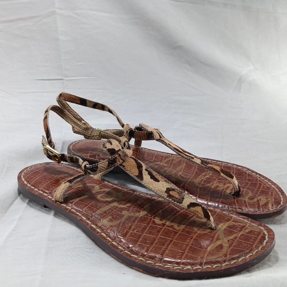 Sam Edelman | Shoes | Sam Edelman Gigi Thong Flat Sandals Womens 6 M ...